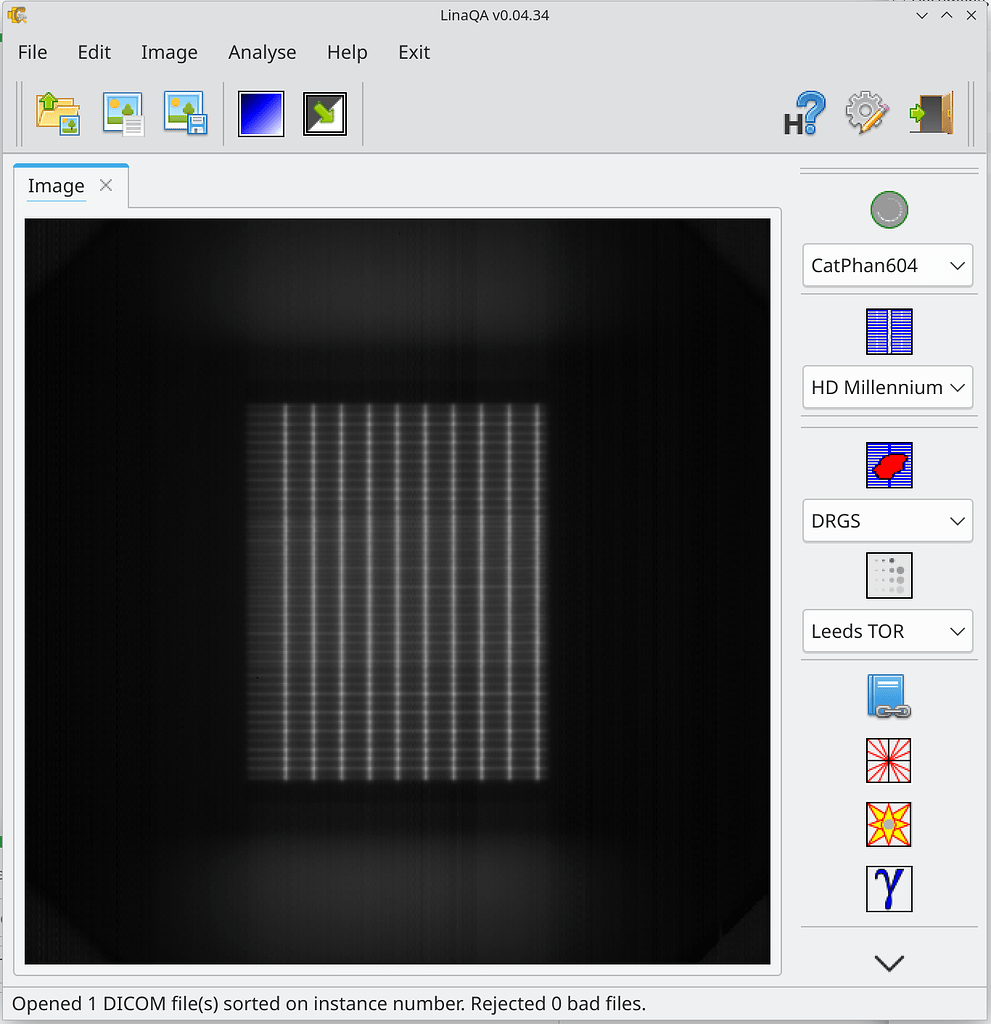 GUI frontend to Pylinac and PyDicom - Show & Tell - Pylinac